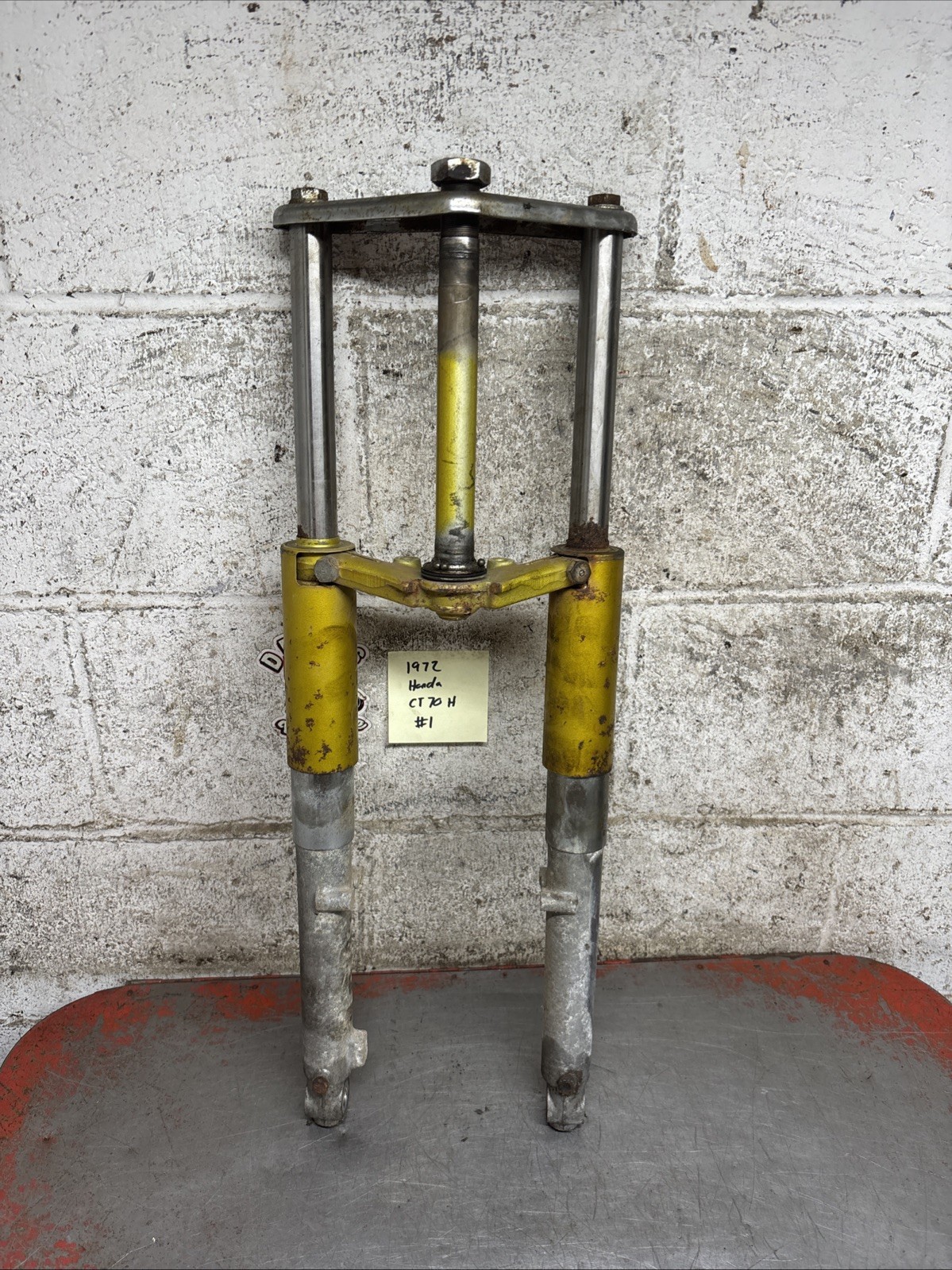 1972 Honda Ct70h Ct70 H Mini Trail Front End Forks Triple Tree | eBay