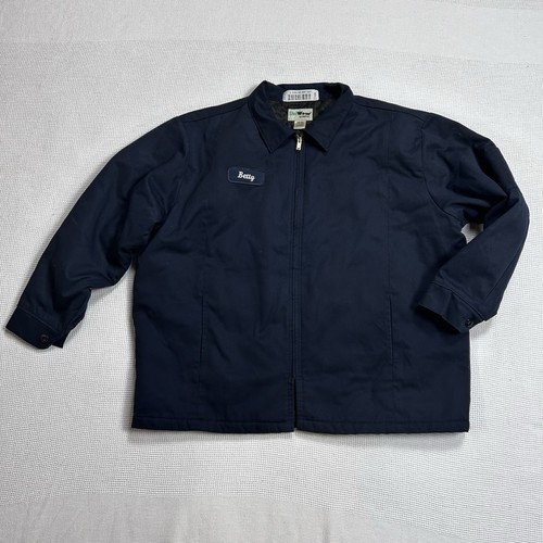Women’s Uniform Jacket UniWear By Unifirst Work Mechanic Jacket Lined ...