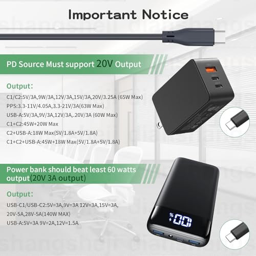 10FT/3M Starlink Mini Type-C to DC Power Cable, Fireproof Waterproof ...