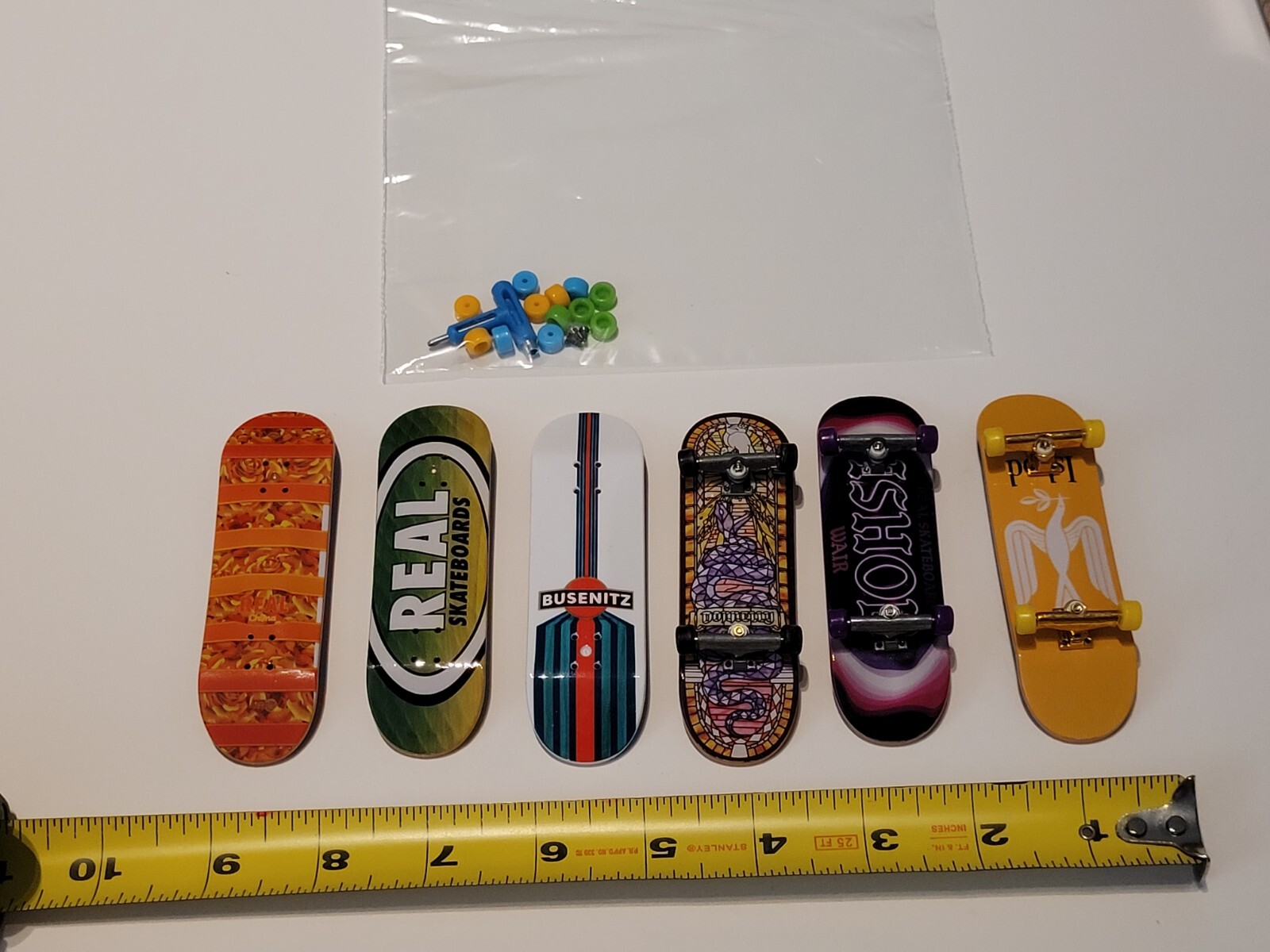 Tech Deck Lot of 3 Complete + 3 Loose Decks Donnelly, Busenitz, Real ...