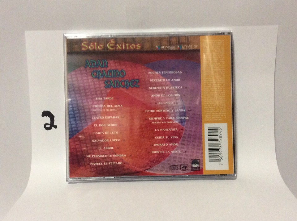 Adan Chalino Sanchez Solo Exitos CD New Sealed | eBay