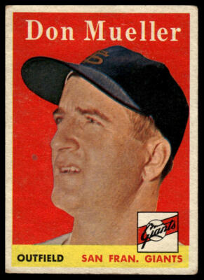 1958 Topps #253 Don Mueller | eBay
