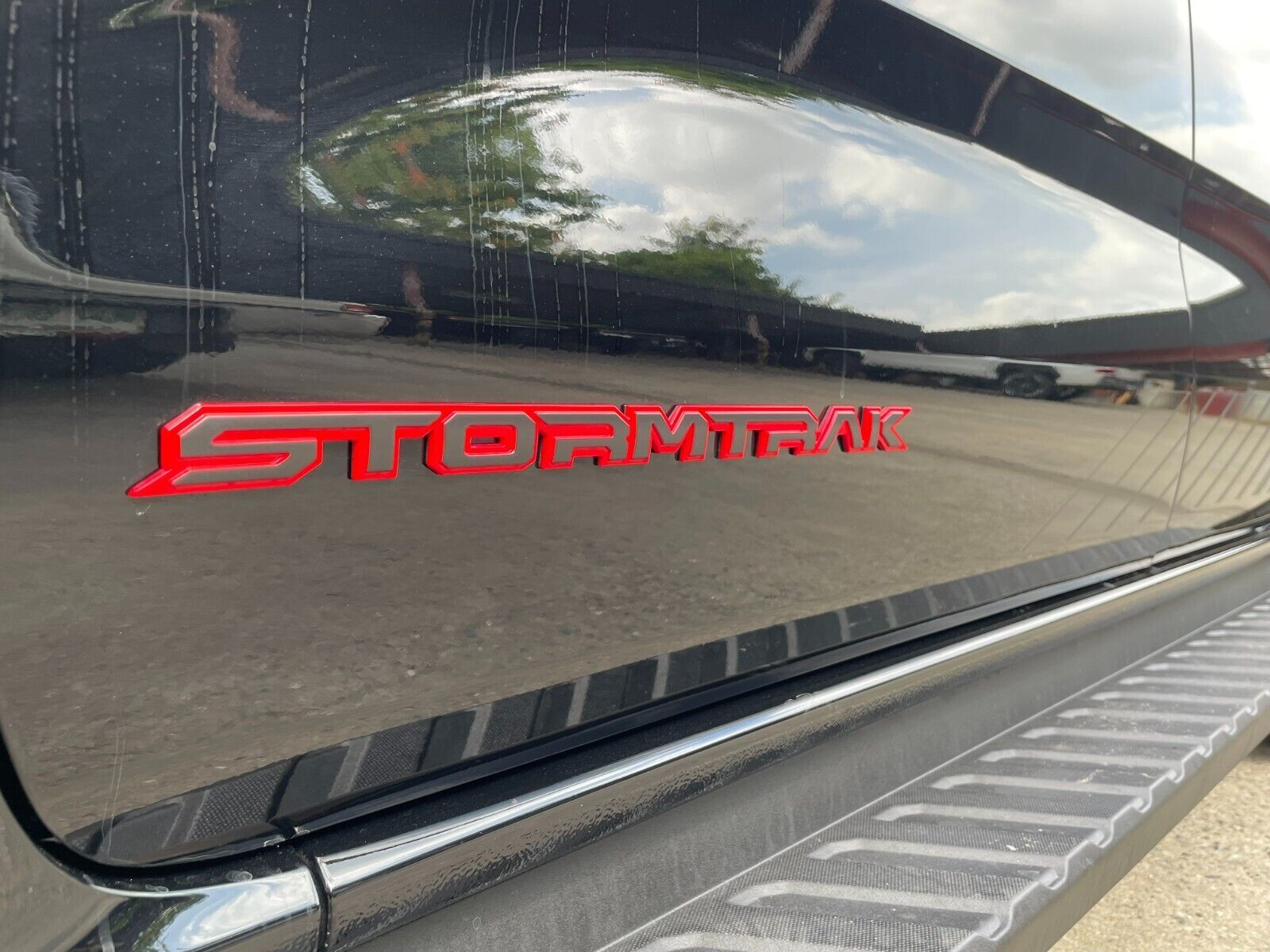 GENUINE STORMTRAK LOGO EMBLEM BADGE FOR TAIL GATE BODY FITS FORD RANGER ...