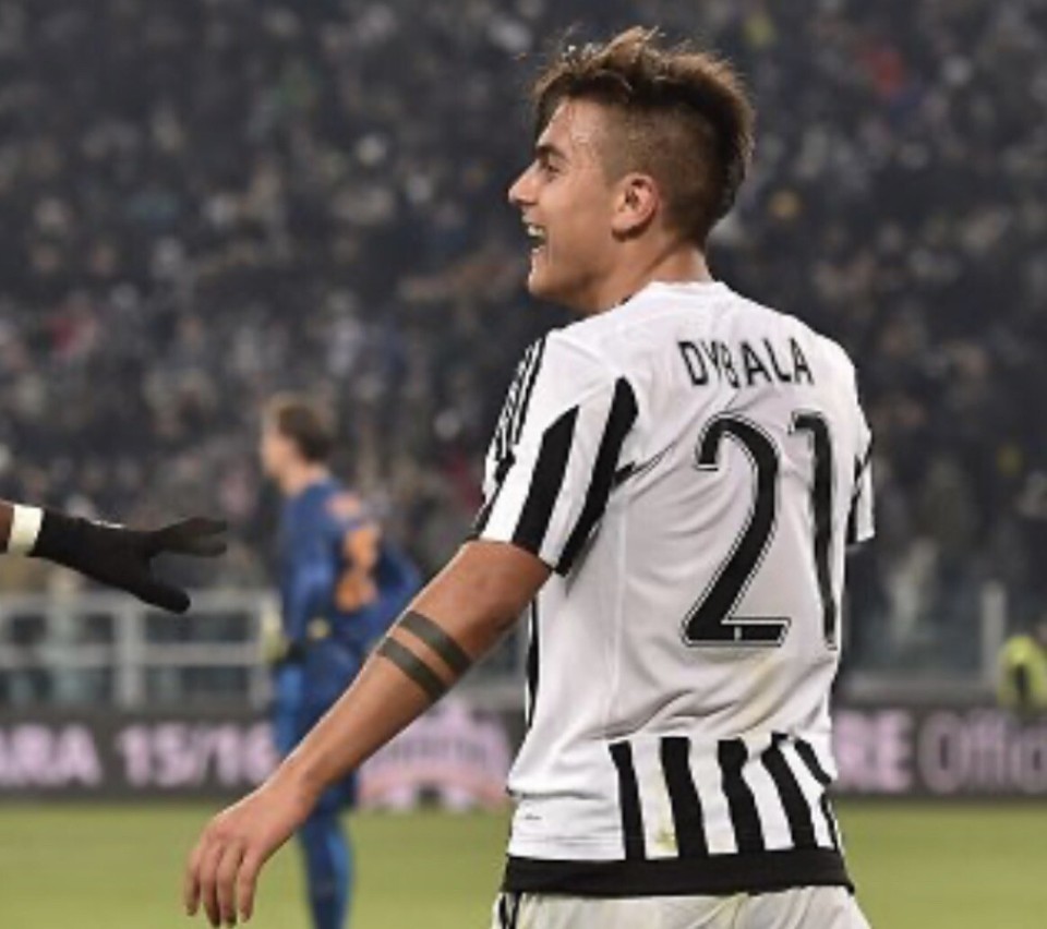 Juventus DYBALA #21 home name print Number 2016/17 Heat Transfer | eBay