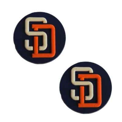 MLB San Diego Padres Baseball Team For Crocs Shoe Charms Jibbitz - 2 ...
