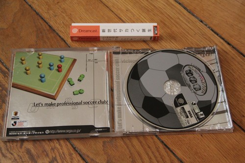 J.League Professional Soccer Club Sega Dreamcast CD Rom OBI + Manual ...