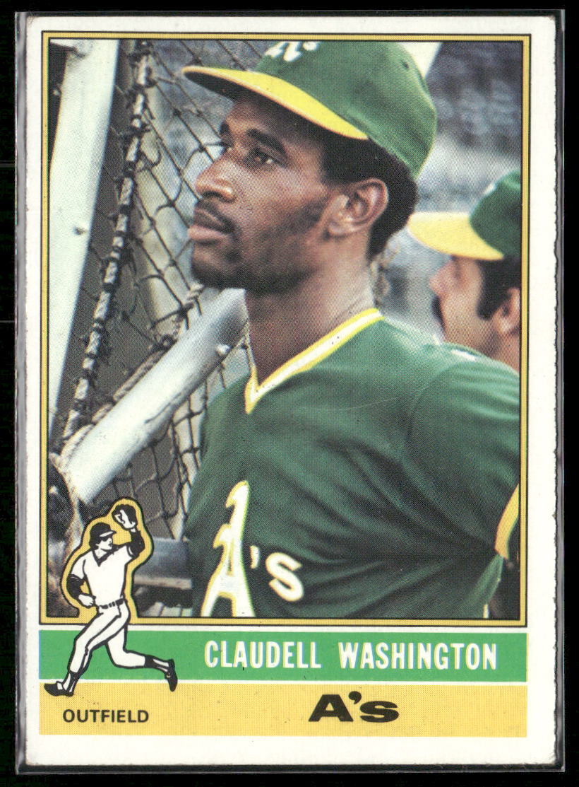 1976 Topps #189 Claudell Washington | eBay