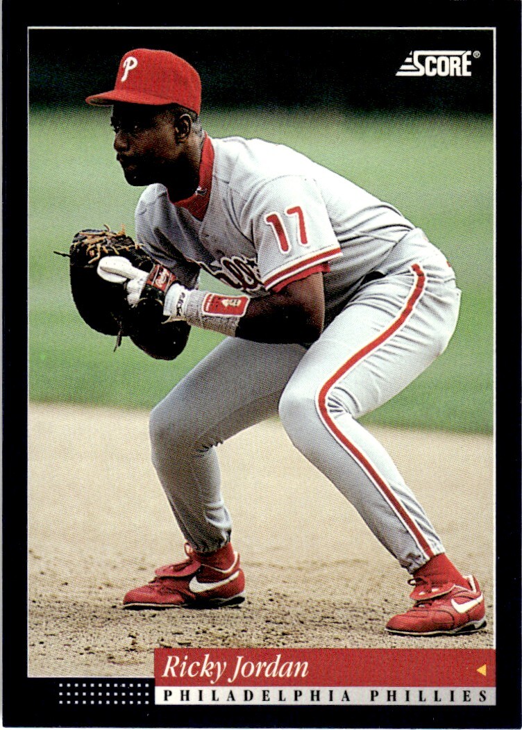 Ricky Jordan #116 Philadelphia Phillies 1994 Score Baseball Card | eBay