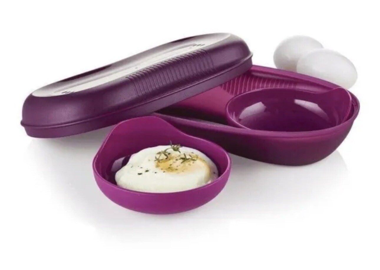 Tupperware Microwave Breakfast Maker with Egg Inserts BRAND NEW | eBay