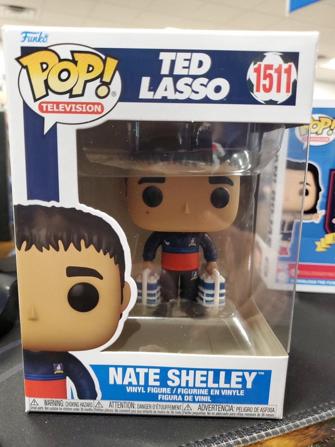 Funko Pop Ted Lasso Nate Shelley w/ Water Figure NEW Ready To Ship ...