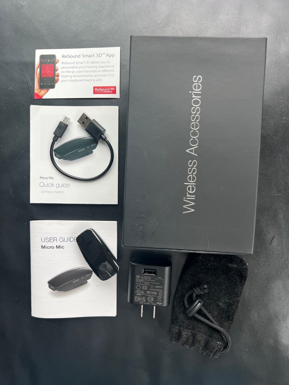 ReSound Wireless Accessory Multi Mic Remote Microphone for ReSound ...