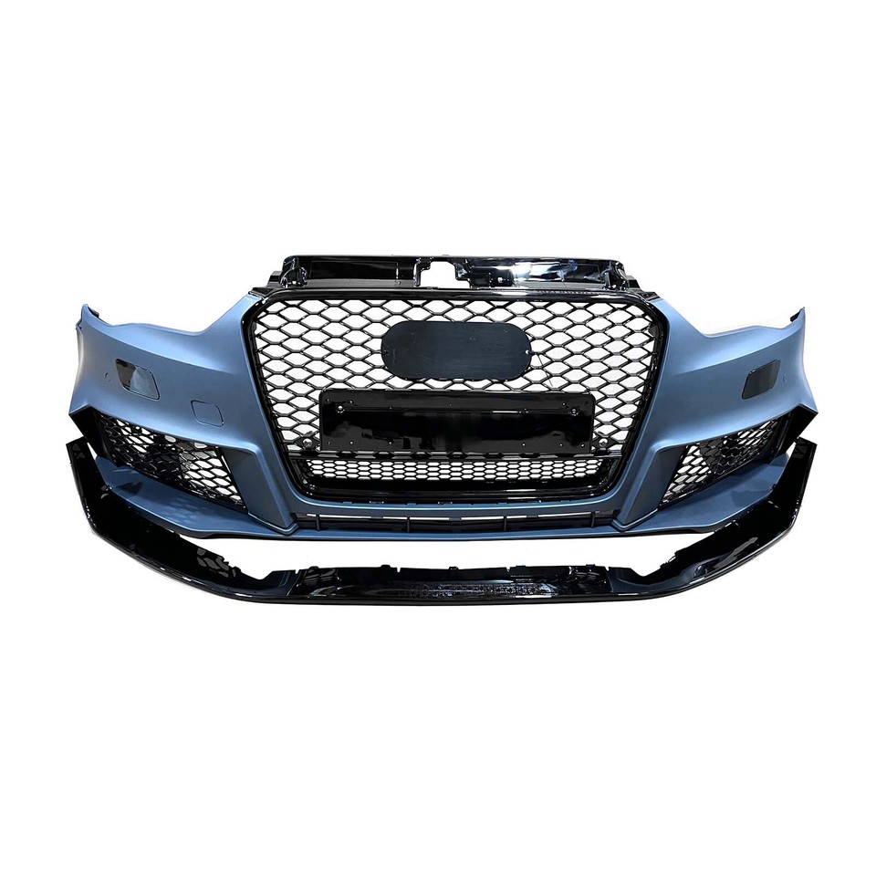 2014-2016 Audi A3 S3 8V Front Bumper Kit Quattro Grill RS3 Style ...
