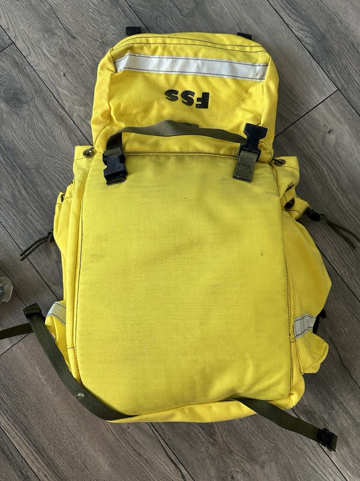 1990 FSS Forest Service Firefighter Field Pack Belt Pack Backpack ...