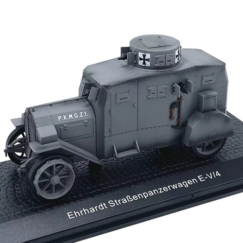 1/43 12.7cm WWI German Ehrhardt EV4 Armored Car Tank Finished Static ...