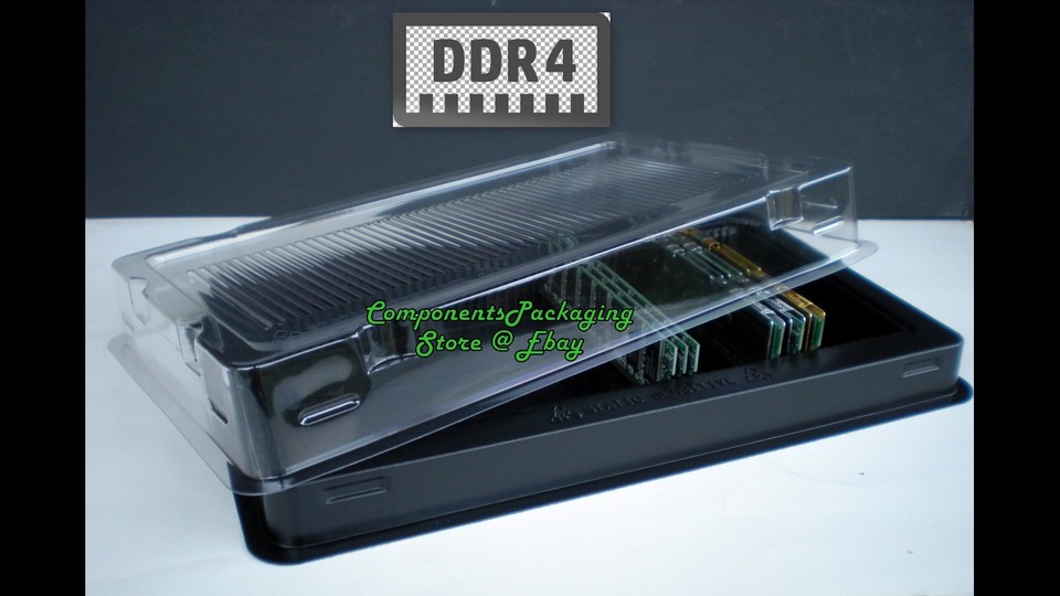 5 DDR Memory Tray Case for Desktop PC Server DIMM RAM Modules - Fits ...