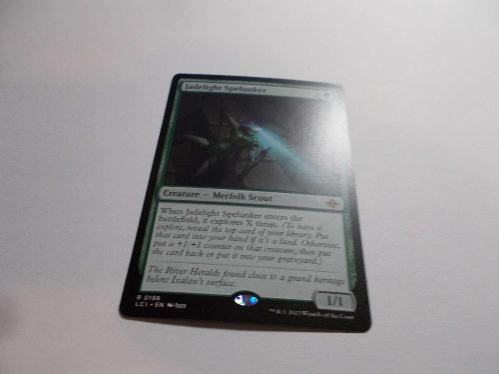 Jadelight Spelunker x1 MTG Lost Caverns of Ixalan Green Rare Creature ...