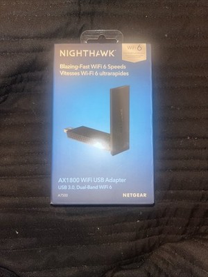 Netgear Nighthawk AX1800 Dual Band USB 3.0 Wifi 6 Adapter New in Box | eBay