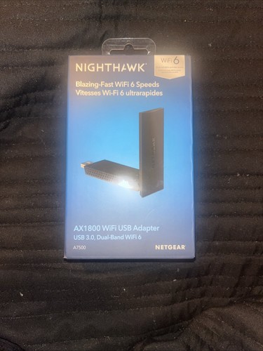 Netgear Nighthawk AX1800 Dual Band USB 3.0 Wifi 6 Adapter New in Box | eBay