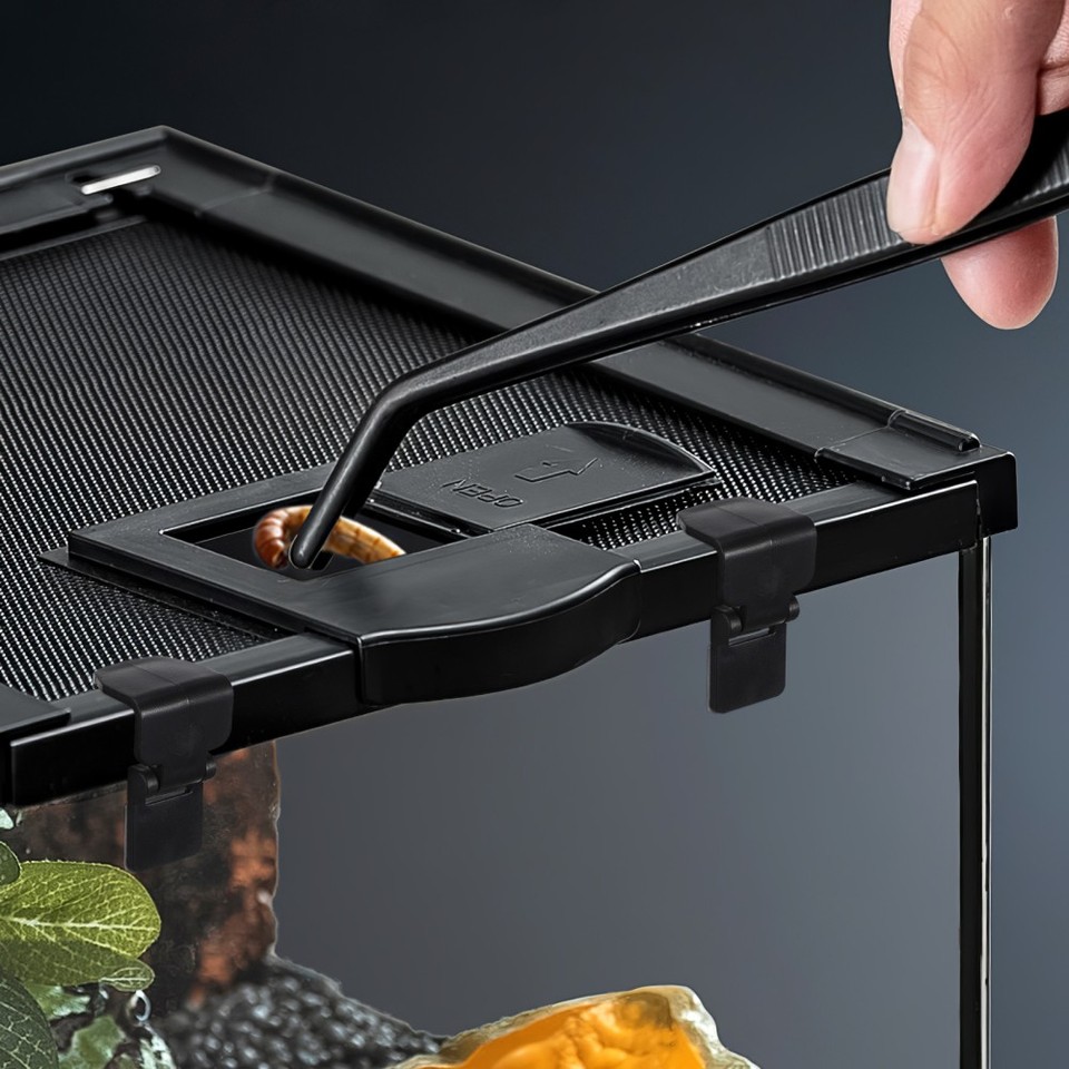 Set of 2 Tank Locks Reptile Anti-escape Baby Terrarium Clip for ...