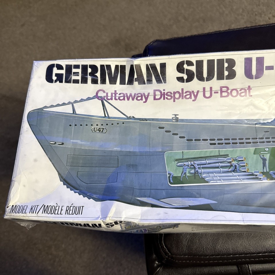 U-47 German Sub U-Boat of WWII by Revell from 1975 | eBay