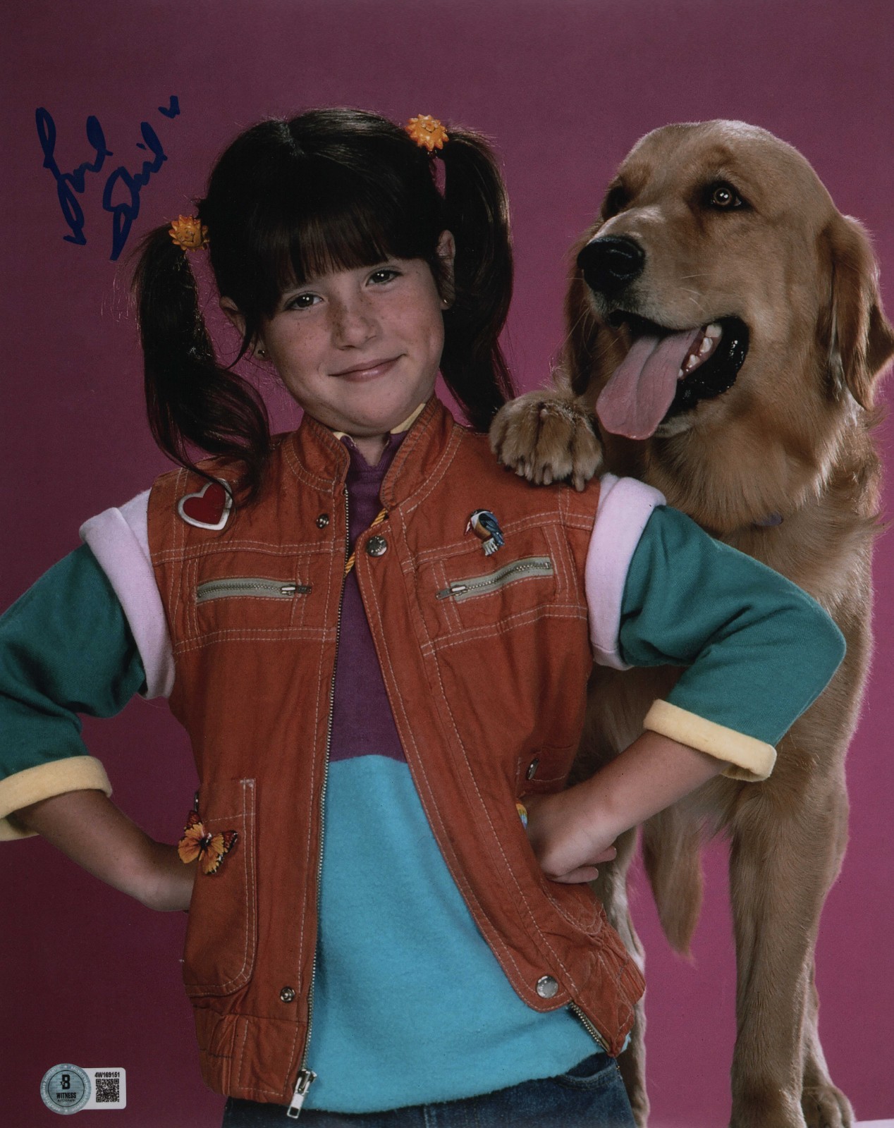 Soleil Moon Frye signed 11x14 photo Beckett BAS Punky Brewster ...