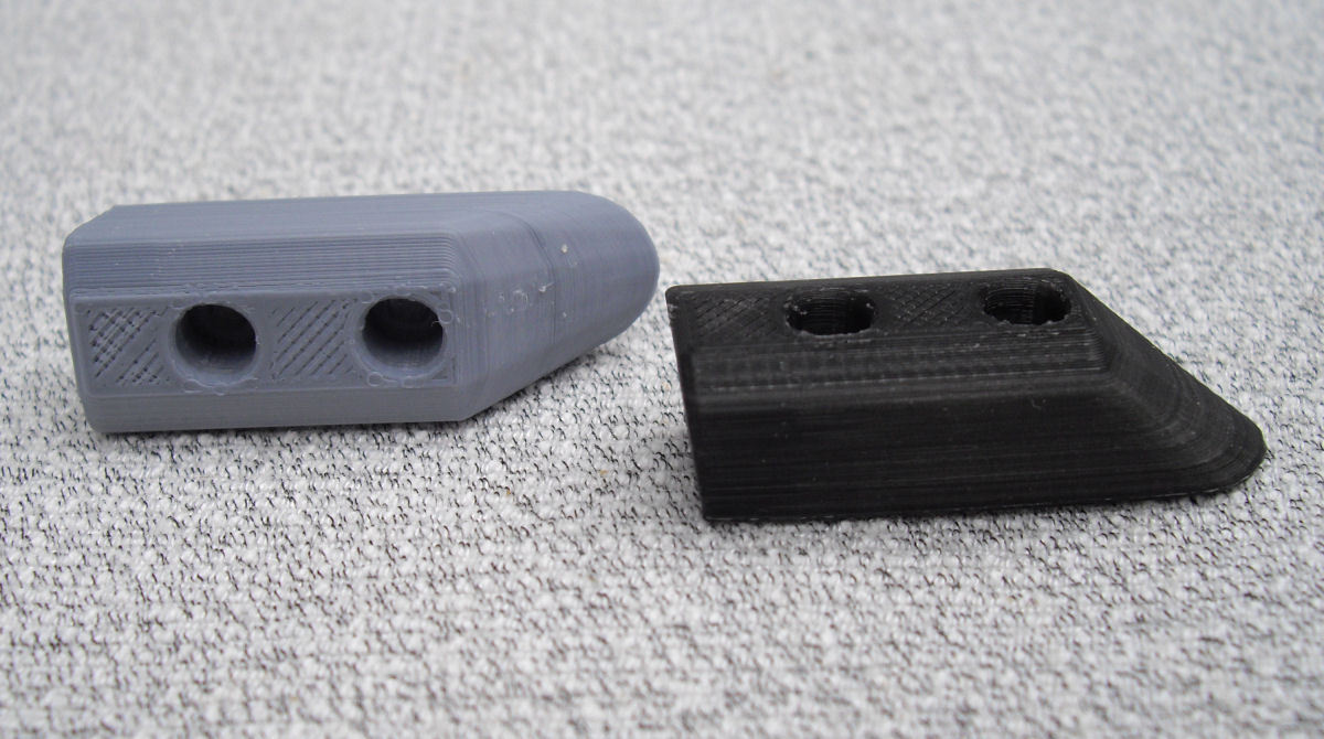 Five (5) 3D Printed 1911 Magazine Bumpers (with screws), assorted ...