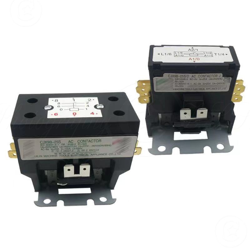 Universal 1 or 2 Pole 25A 100-220V Coil HVAC Air Conditioner AC ...