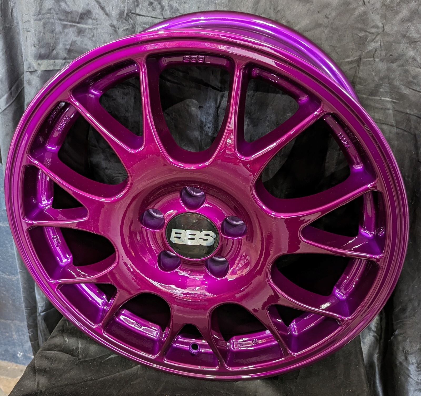POWDER COATING ONE OF 200+ COLOR CHOICES FOR YOURS/ VIOLET METALLIC ...