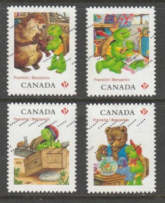 Canada 2012 Franklin The Turtle, Scott #2542-5 | eBay