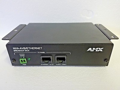 AMX NXA-AVB/ETHERNET Audio/Video Breakout Box | eBay