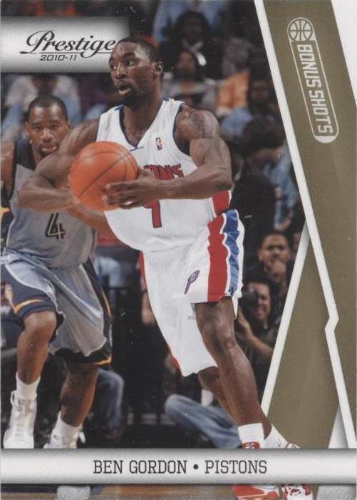 2010-11 Prestige - Ben Gordon #29 Bonus Shots Gold /249 for sale online ...