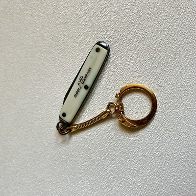 Vintage Mini Pen Knife Alko Supply Advertising Promo Keychain | eBay