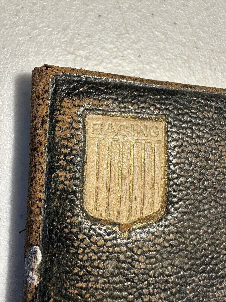 RACING Club member ID booklet 1920’s Scarce Hector Calo Argentina •rare ...