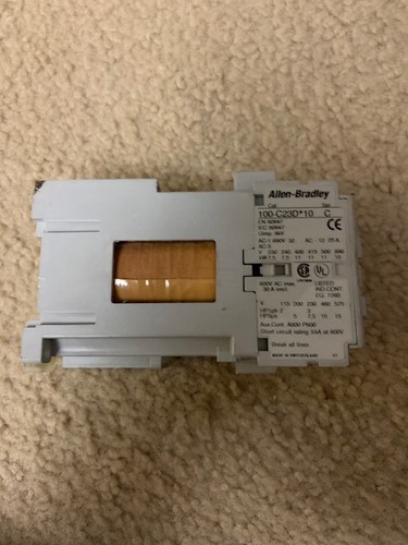 ALLEN BRADLEY 100-C23D10/SER C CONTACTOR | eBay