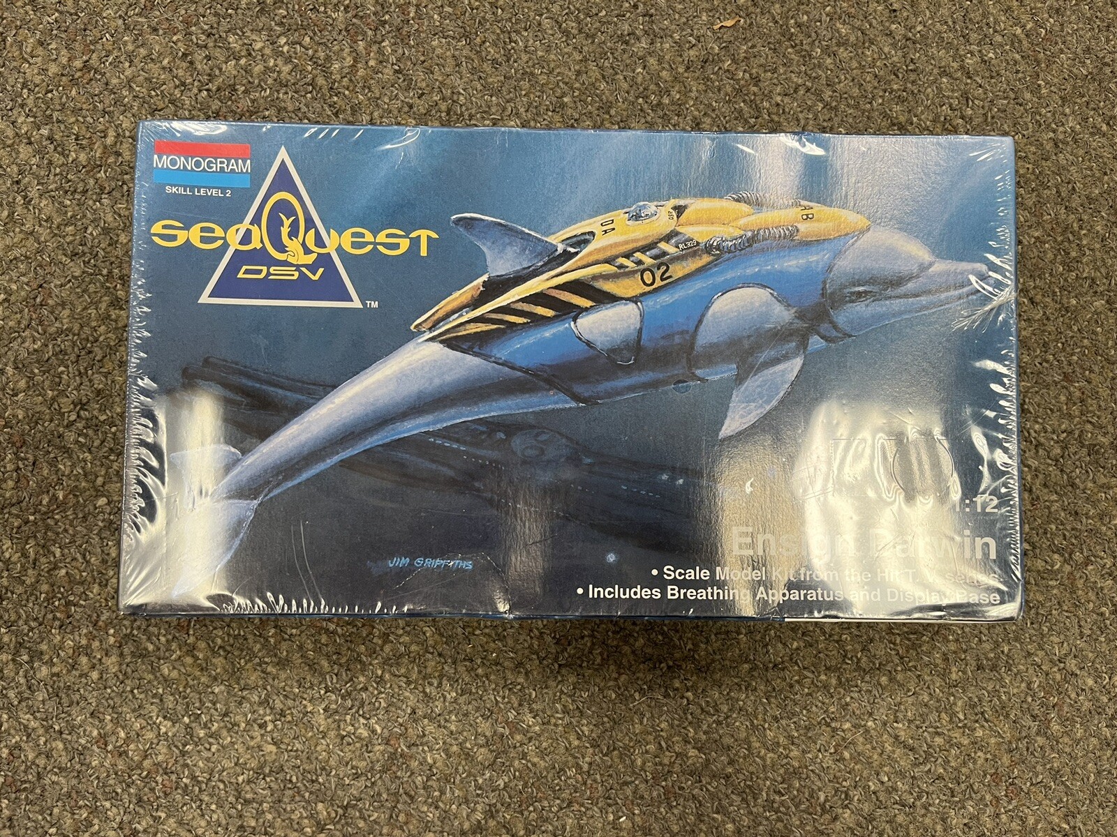 + Monogram 1:12 Scale SeaQuest DSV Ensign Darwin Plastic Model Kit 3603 ...