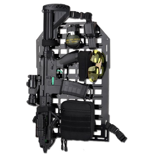 Tactical MOLLE Panel Vehicle Car Seat Back Gun Rack Organizer Display ...