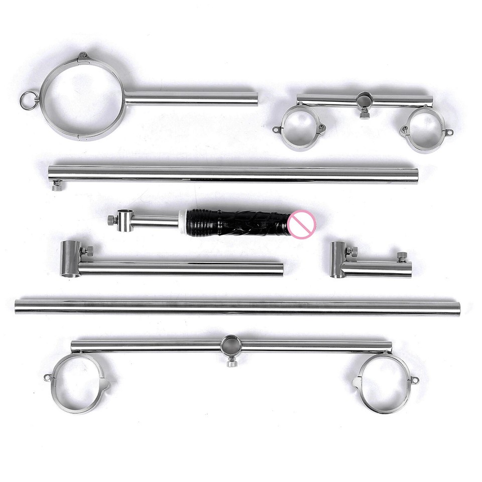 Stainless Steel Open Leg Devices Fix Ankle Cuffs Fetters Spreader Bar ...