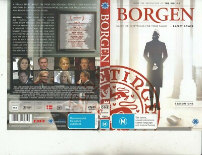 Borgen-2010-TV Series Denmark-[Season One-4 Disc Set]-4 DVD | eBay