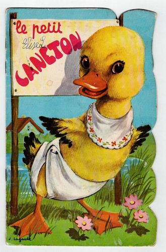 livre pour enfants, livre silhouette, Jeanne Lagarde, LE PETIT CANETON ...