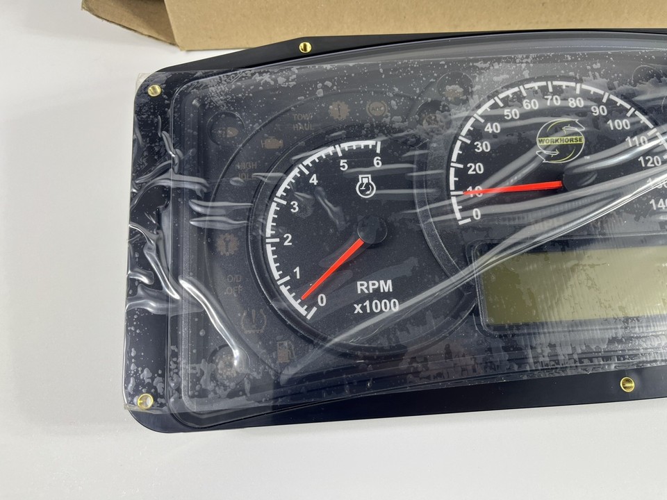 2010-2011 WORKHORSE W42 STEP VAN SPEEDOMETER INSTRUMENT CLUSTER GAS NEW ...