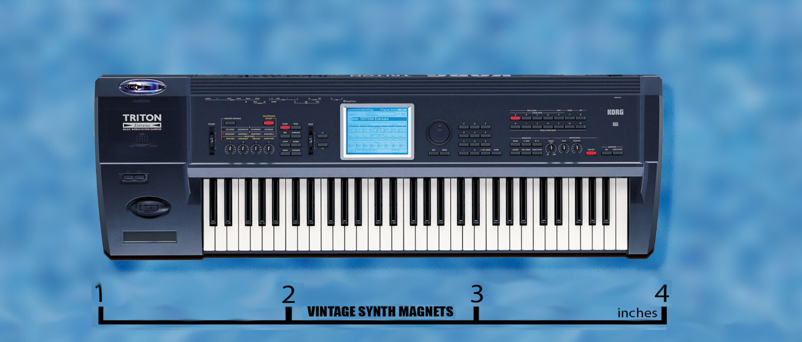 KORG TRITON STUDIO TRINITY EXTREME Le TR PROPHECY SYNTHESIZER ...