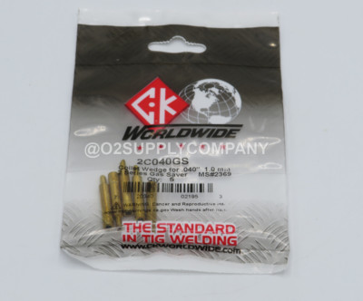 CK Worldwide 2C040GS Collet Wedge for .040" 1.0mm 2 Series Gas Saver (5 ...