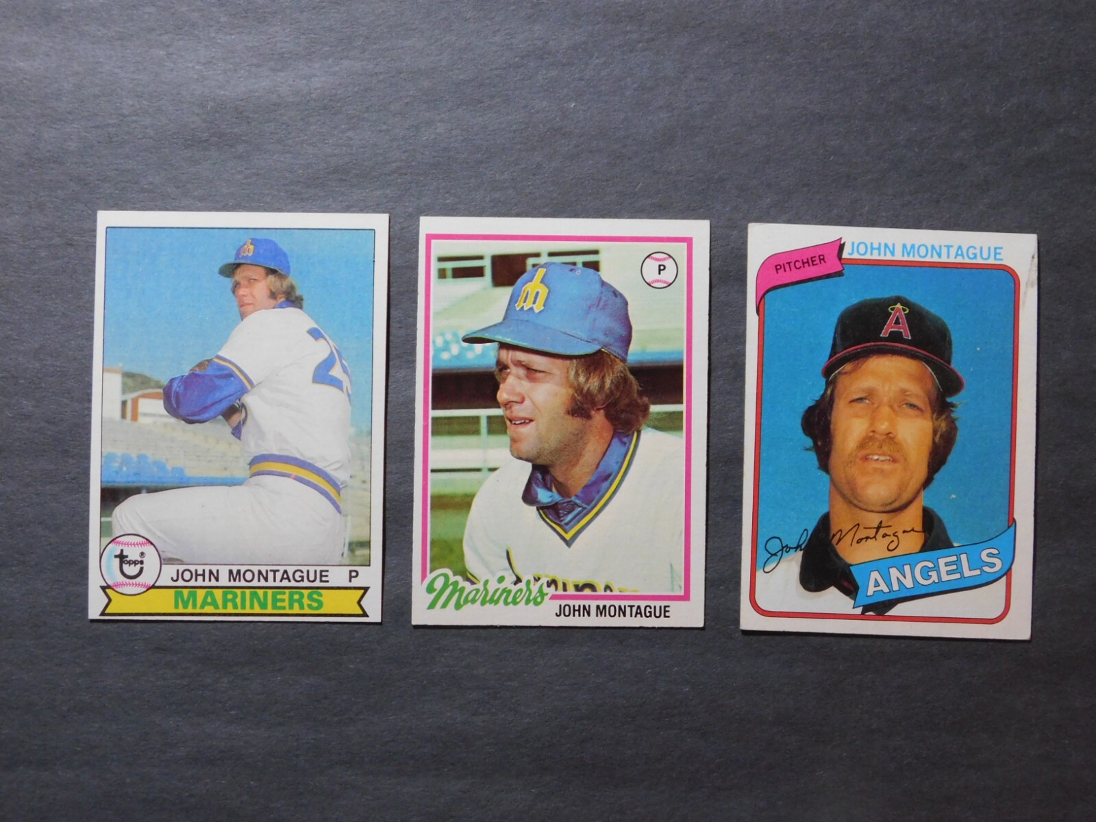 John Montague 3 Card Lot - cards are poor to good...huge discount on ...