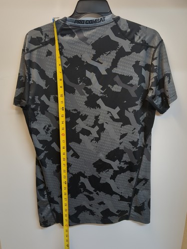 Nike Pro Combat Shirt Mens 3XL Dri-Fit Compression Camo Geometric ...