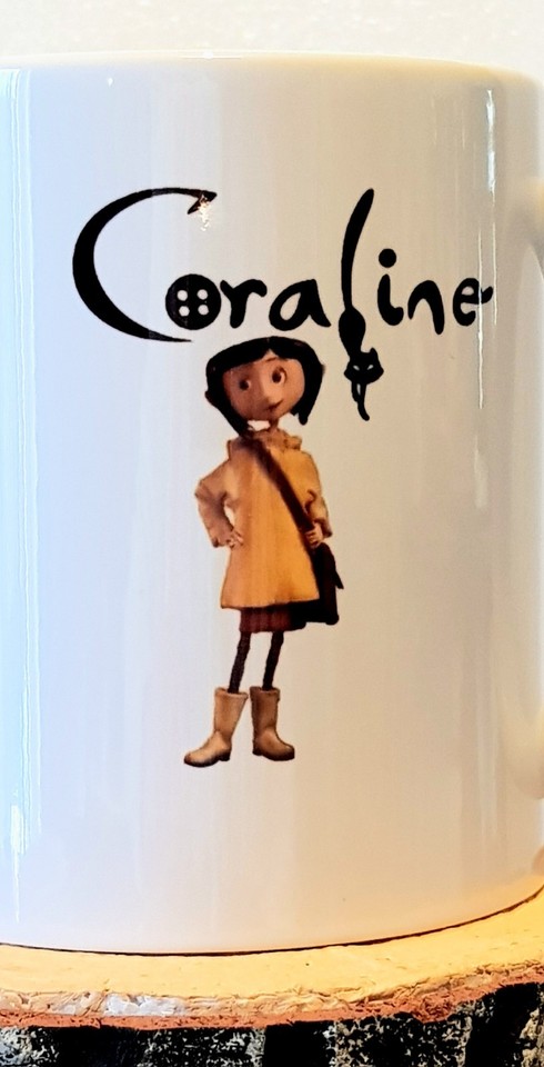 Coraline 11oz Mug - Movie Character Mug, Novelty Cup, Gift For Her ...