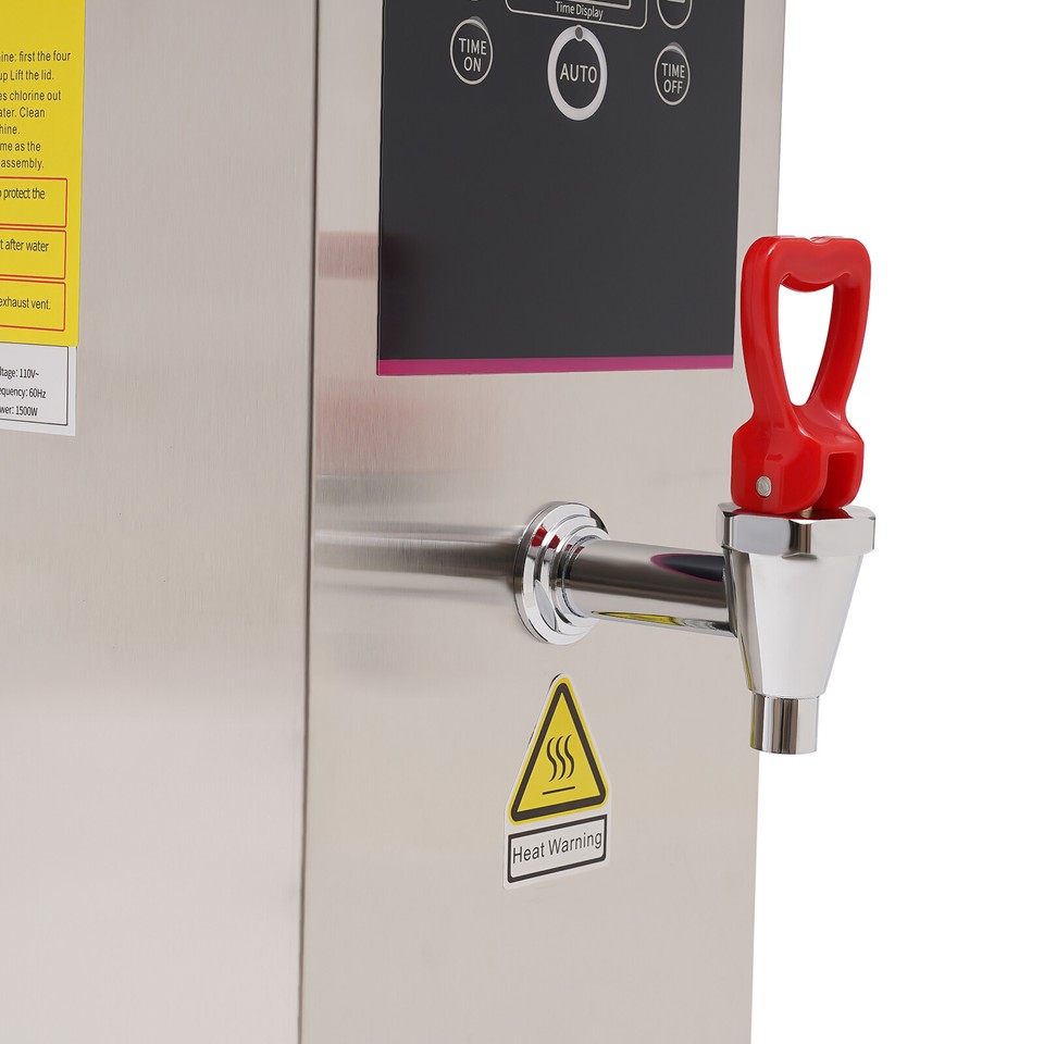 Electric Water Boiler 2500W 110V Water Boiler 10L Commercial Hot Water ...