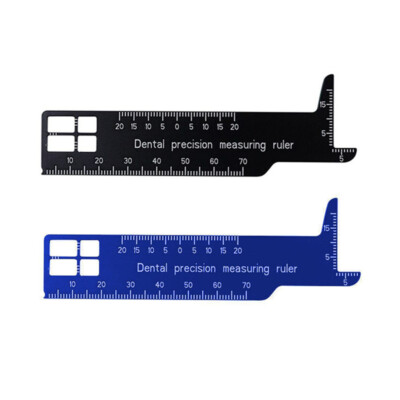 2x Dental Precision Measuring Ruler Photography Tool Gap Gauge Span ...