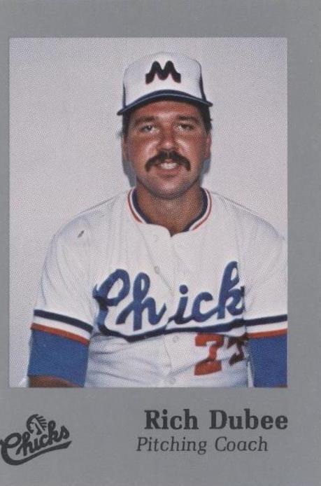 1986 Memphis Chicks - Rich Dubee Silver (RC) for sale online | eBay