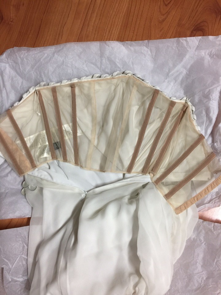 FENDI Runway Braided Leather Trim Studded Appliqué Mini Corset Dress ...