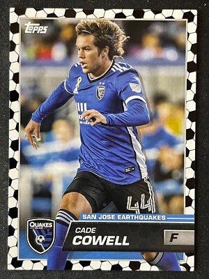 2023 Topps MLS Cade Cade Cowell Soccer Tile San Jose Earthquakes | eBay